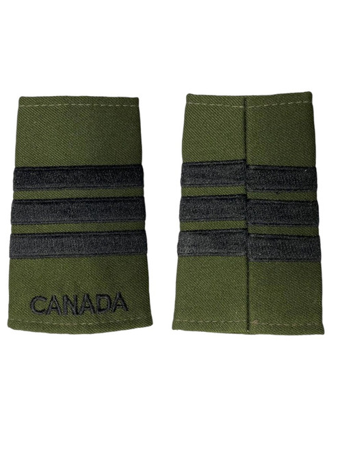 Canadian Armed Forces Green Rank Epaulets Navy - Commander - Hero Outdoors