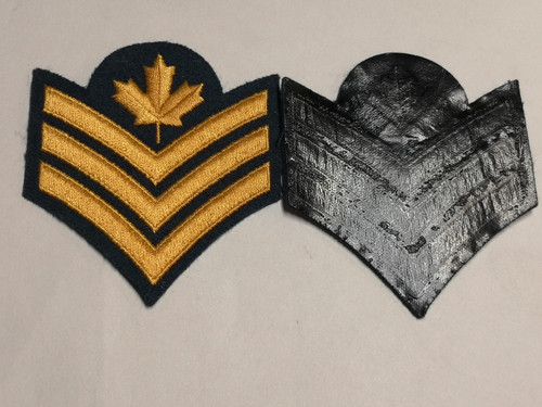 Canadian Armed Forces Dress Insignia Chevron Air Force - Sergeant ...