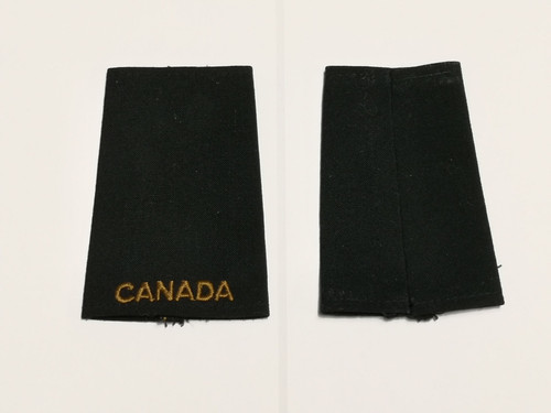 Canadian Armed Forces Dark Green Rank Epaulets Army - Private (Basic ...