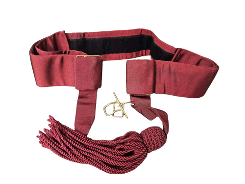 Canadian Armed Forces Red Ceremonial Waist Sash - For Parts - Hero Outdoors
