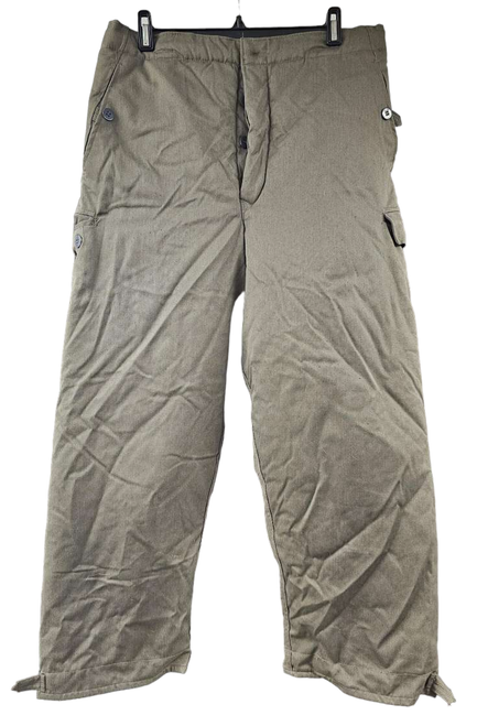 East German Insulated Grey Winter Work Pants - Hero Outdoors