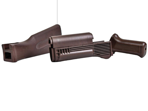 LCT Airsoft Polymer Stock and Grip Set for LCK74M Series Airsoft Rifles ...