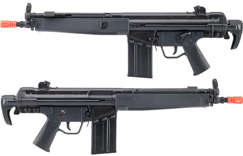 LCT LC-3K Stamped Steel Airsoft AEG Battle Rifle w/ Collapsible Stock ...