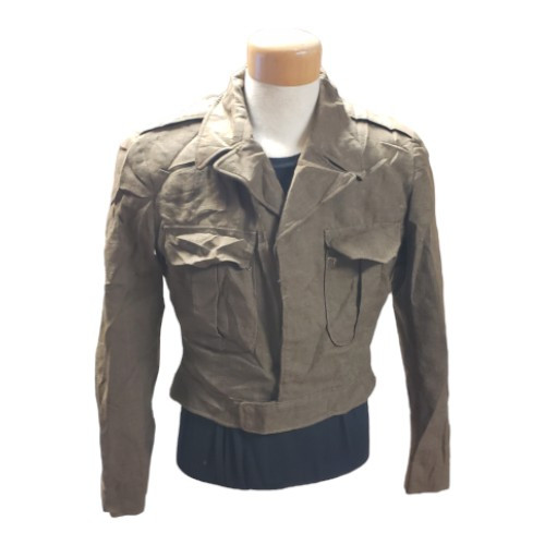 Vintage Battle Dress Blouse - Missing Buttons - Hero Outdoors