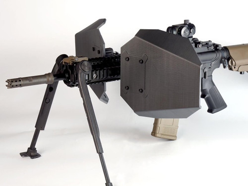 SRU Mount On Folding Shield for Picatinny Railed Handguards