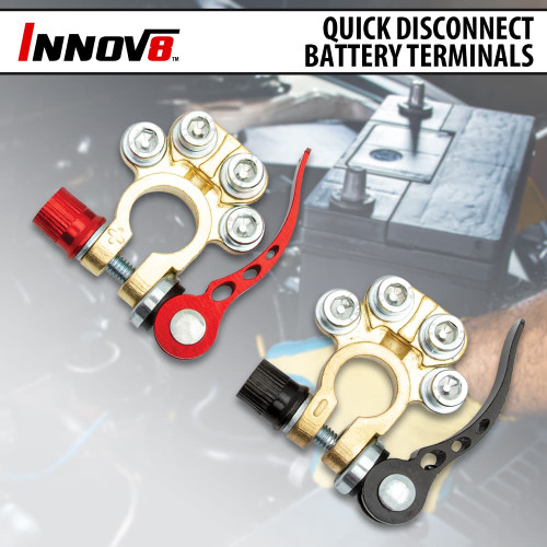 Innov8 Quick Disconnect Battery Terminals - Hero Outdoors