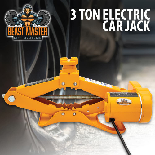 Beast Master Lift Systems 3 Ton Electric Car Jack - Hero Outdoors