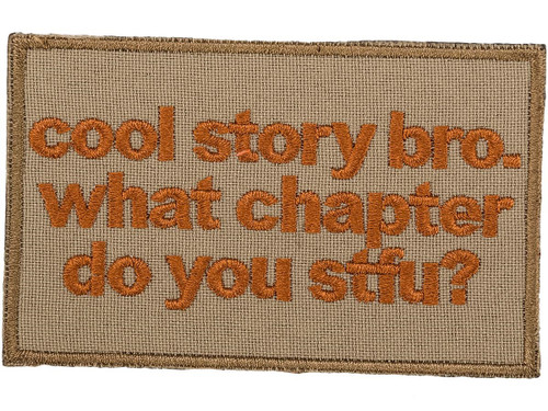 GRIFFON INDUSTRIES Cool Story Bro Patch