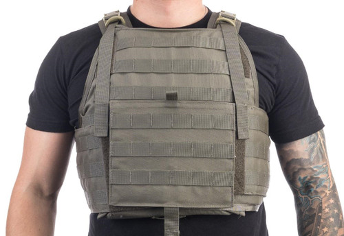 L.A.R.P. Tactical Task Force Modular Body Armor Vest (Color: Ranger Green)