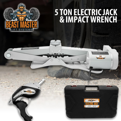 Beast Master Lift Systems 5 Ton Electric Jack & Impact Wrench - Hero ...