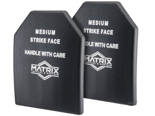 MATRIX Tactical Systems Dummy Polymer SAPI Plate Set (Model: Medium)