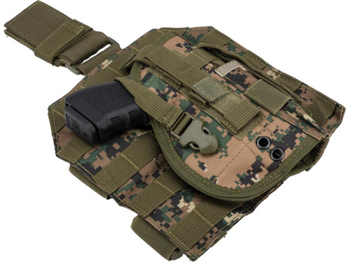 MATRIX Tactical Dropleg MOLLE Panel w/ Universal MOLLE Holster