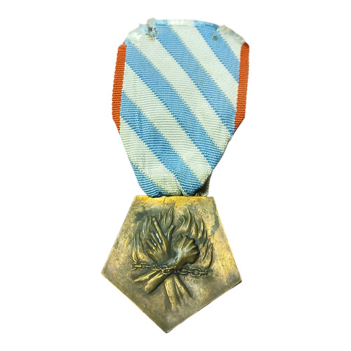 WW2 French 1939-1945 - Deportation & Internment - Acts Of Resistance Medal