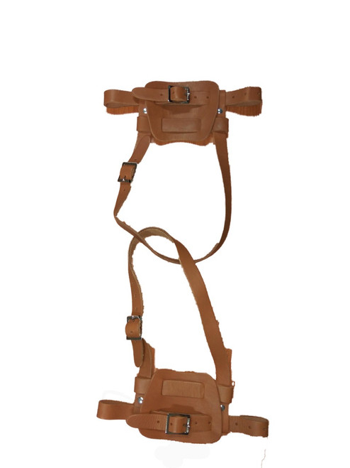 Canadian Leather Snowshoe Harness Pair - Hero Outdoors