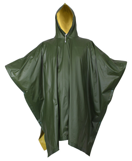 Rothco Reversible Rubberized Poncho - Hero Outdoors