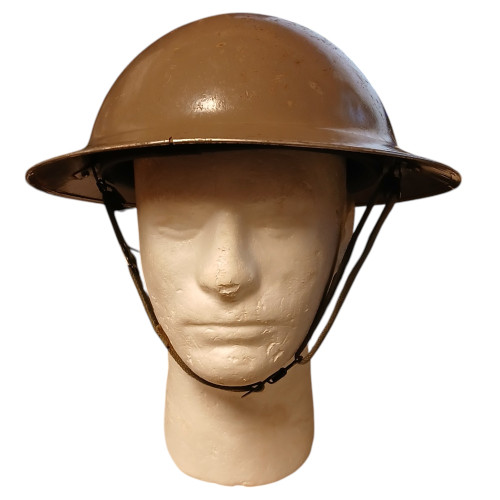 WW2 British Supplied MK-II Dutch CD Helmet W/ Dutch Liner