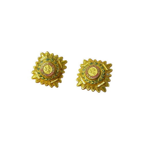 WW2 Canadian/British Army Gilt Pips - Pair