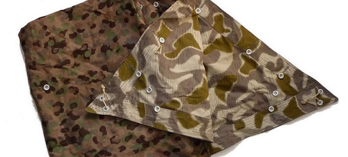 1971 Austrian Armed Forces Zeltbahn Camouflage Shelter Poncho - Hero ...