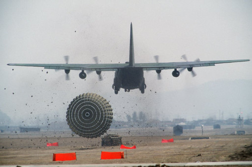 U.S. Airforce/Army Vietnam Era 22' Vented Low Altitude Extraction ...