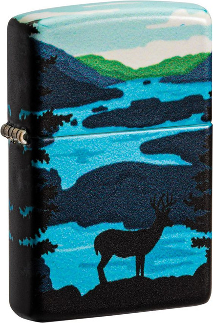 Zippo Deer Landscape Lighter