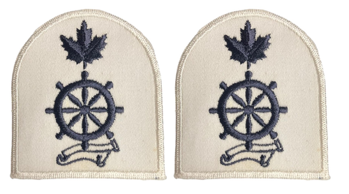 Royal Canadian Navy Boatswain PR Trade Shoulder Badge Set