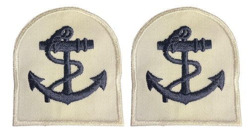 Royal Canadian Navy Leading Seaman Trade Shoulder Badge Set