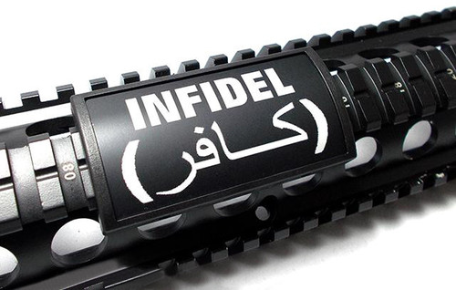 Custom Gun Rails (CGR) Large Laser Engraved Aluminum Rail Cover ...