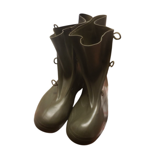 U.S. Armed Forces Rubber PPE NBC Boots - size 14