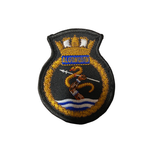 Royal Canadian Navy HMCS Algonquin Badge