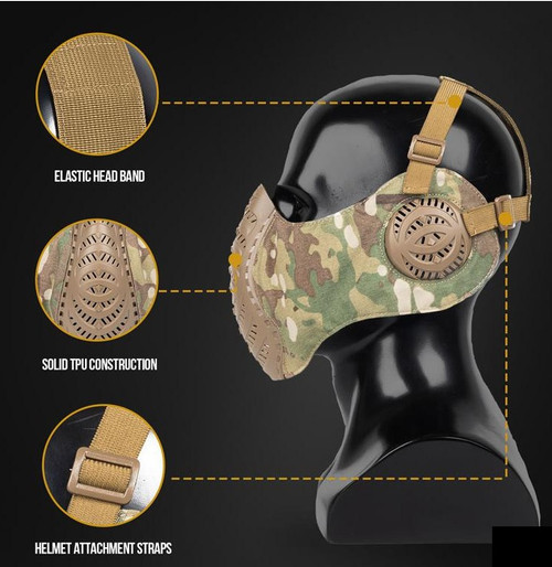 OneTigris T'Farge Foldable Comfort Face Mask - Hero Outdoors