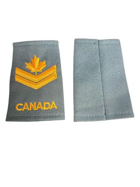 Canadian Armed Forces Rank Epaulets Air Force Bright - Master Corporal