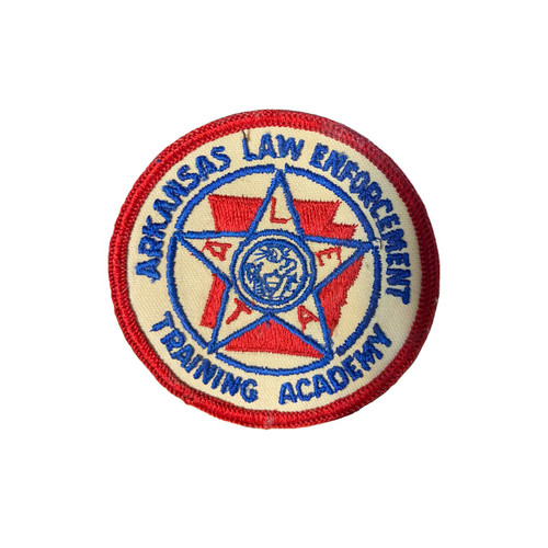 Vintage Arkansas Law Enforcement Training Academy Patch