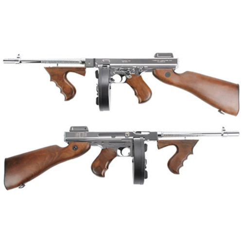 King Arms 1928 "Chicago Typewriter" Gold Plated / Real Wood Special ...
