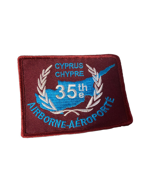 Canadian Armed Forces Cyprus U.N. Mission 35th Anniversary Patch