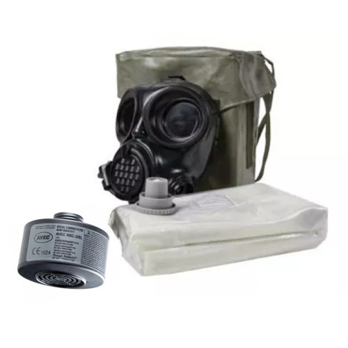 Nato OM-90 Adult Gas Mask w/Filter - Hero Outdoors