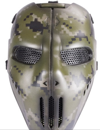 R-Custom Fiberglass Wire Mesh Digital Woodland Camo Mask Inspired By ...