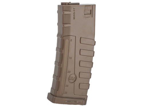 Command Arms CAA Licensed 140rd Mid-Cap Magazine for M4 M16 AEG by King ...