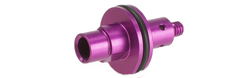 AMPED Custom Low Flow Pre-Shimmed Poppet Valve - Purple - Hero Outdoors
