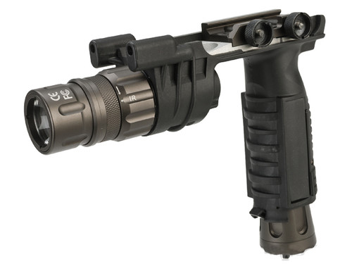 Night Evolution V2 LED Weapon Light Vertical Grip - Black - Hero Outdoors