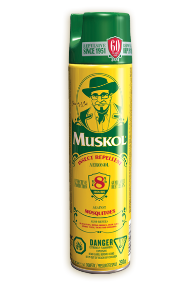 Muskol 170g Aerosol Spray - Hero Outdoors