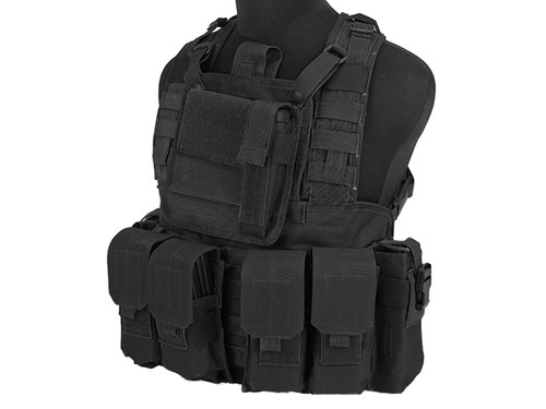 Matrix Special Operations RRV Style Chest Rig - Black - Hero Outdoors