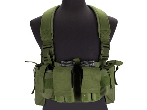 NcSTAR VISM Ultimate Chest Rig - OD Green - Hero Outdoors
