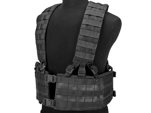 Phantom Gear Operator Load Bearing High Speed Chest Rig - Black - Hero ...