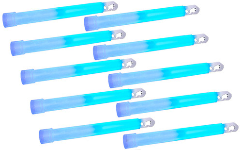 Cyalume 6" ChemLight LightSticks - Blue (Set of 10) - Hero Outdoors