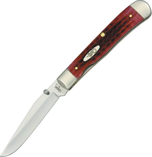Case 2743 TrapperLock Pocketworn Red Jigged Bone - Hero Outdoors