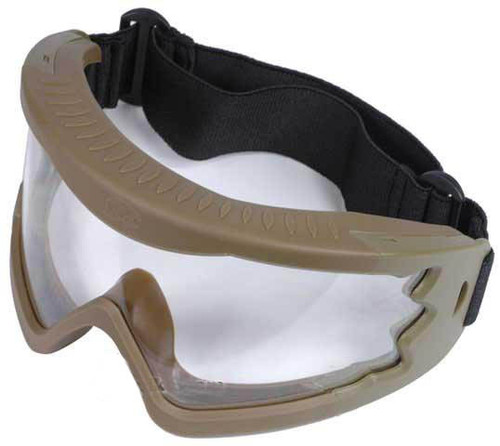 Hakkotsu High Peripheral X-Eye 260 Degree Wide Angle Goggle Set - (Tan ...