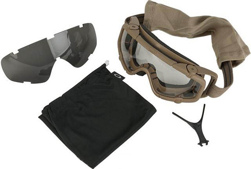 Oakley SI Ballistic UPLC Goggle with Two Lenses - Terrain Tan - Hero ...