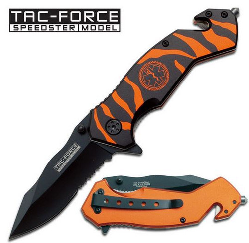 Tac Force TF714BOR Orange Tiger EMT - Hero Outdoors