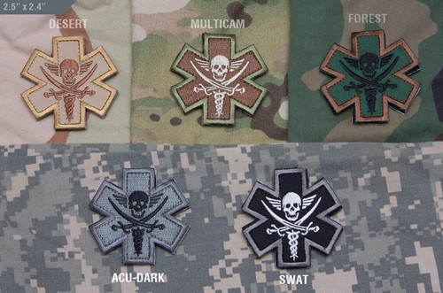Tactical Medic - Pirate - Morale Patch - Hero Outdoors