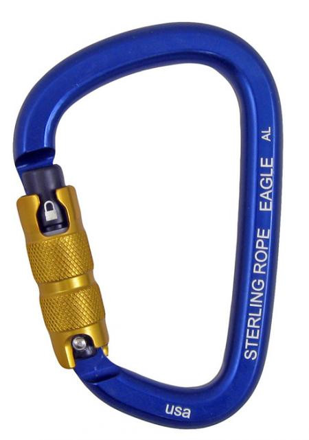 Sterling Rope Eagle Large Pear Biner - Hero Outdoors